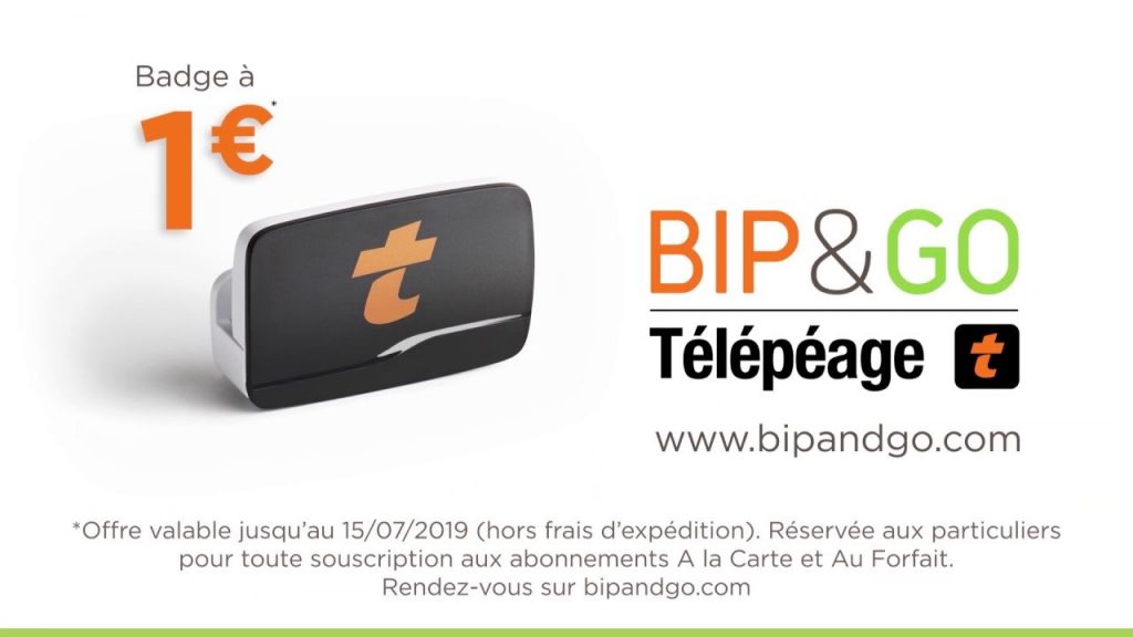 Bip and Go : une facilité pour payer les trajets sur autoroute.