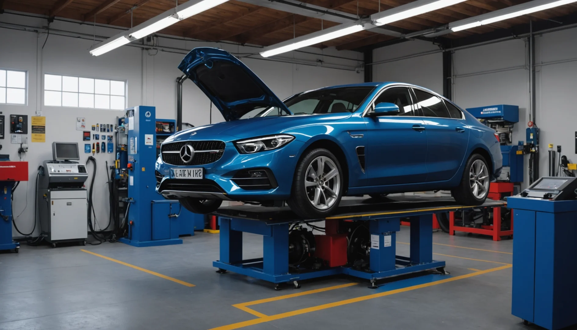 Révolutionner la réparation auto : banque de géométrie innovant