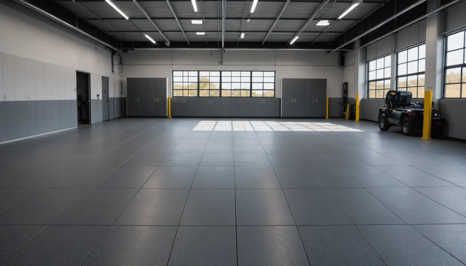 Quelle dalle de sol choisir pour aménager votre garage automobile